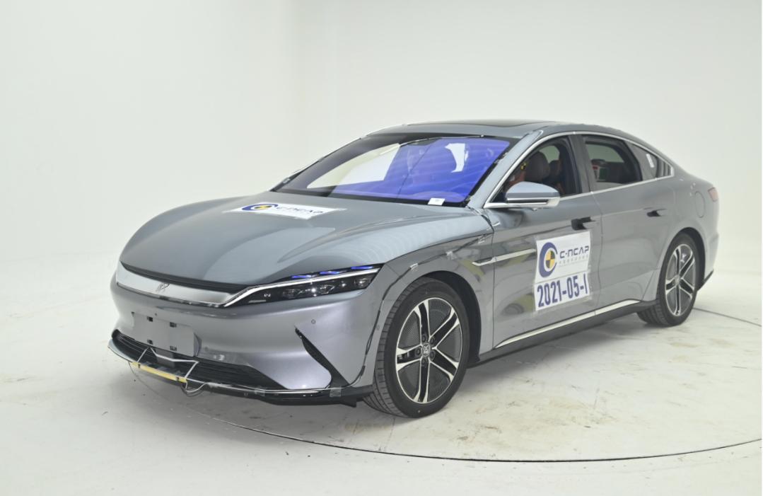 BYD Han obtained C-NCAP five-star safety certification, becoming the ...