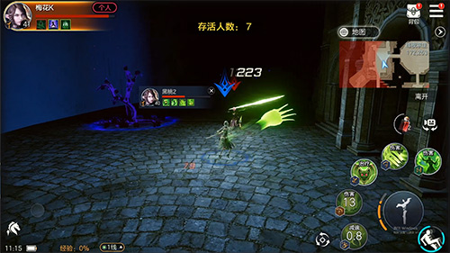 Magic chicken!"Emberstorm" fair arena "survival in the dark" surprise ...