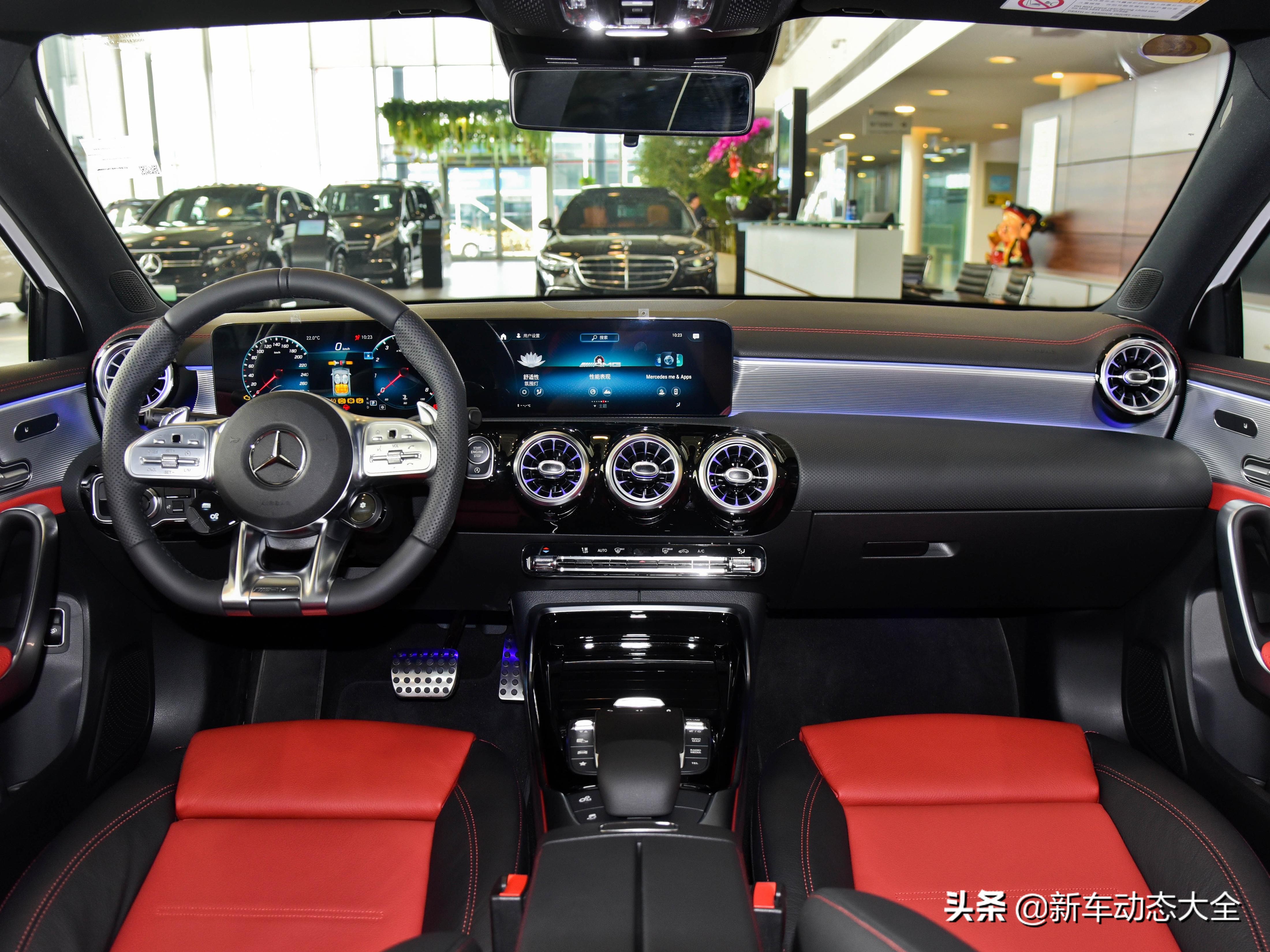 The entry-level Mercedes-Benz AMG with a fierce start is as comfortable ...