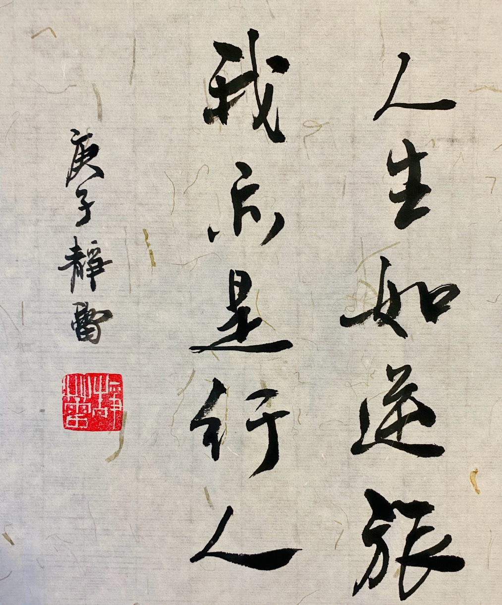 Talented girl Xu Jinglei shows up in calligraphy again: the font is ...