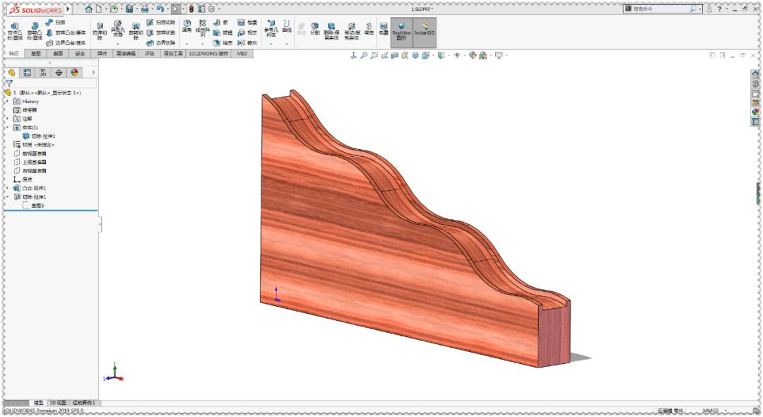 Use SolidWorks to verify the slope and the fastest descent line, which ...