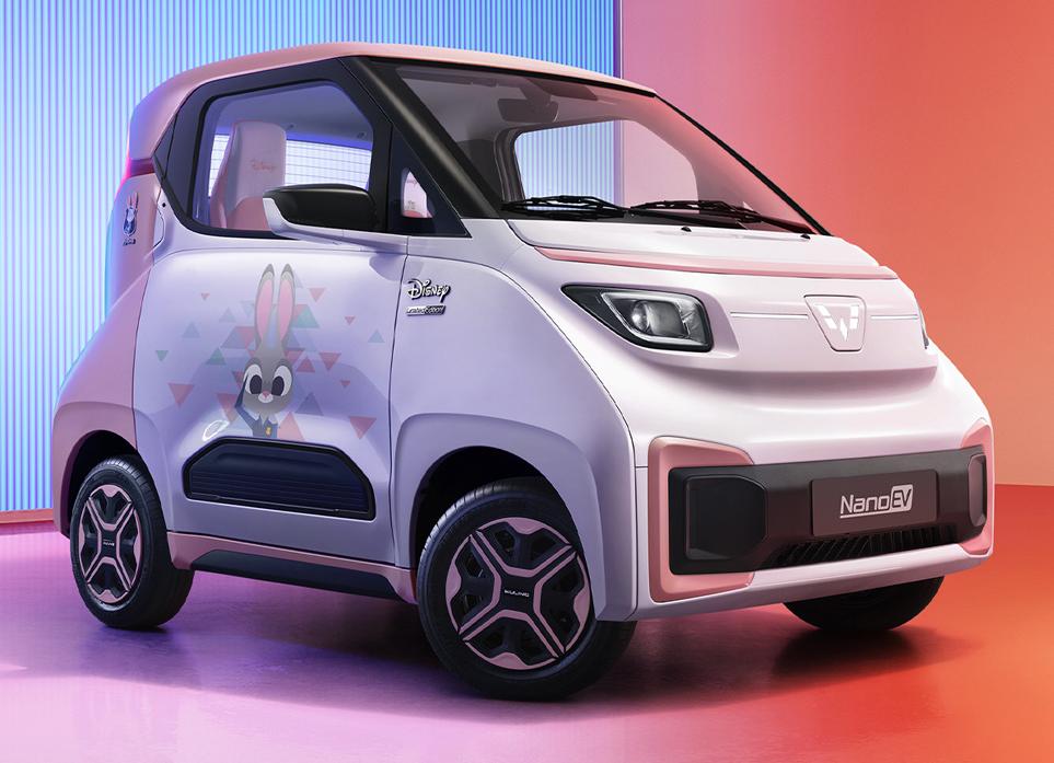 The car is less than 2.5 meters long and has a range of 305KM. It costs ...