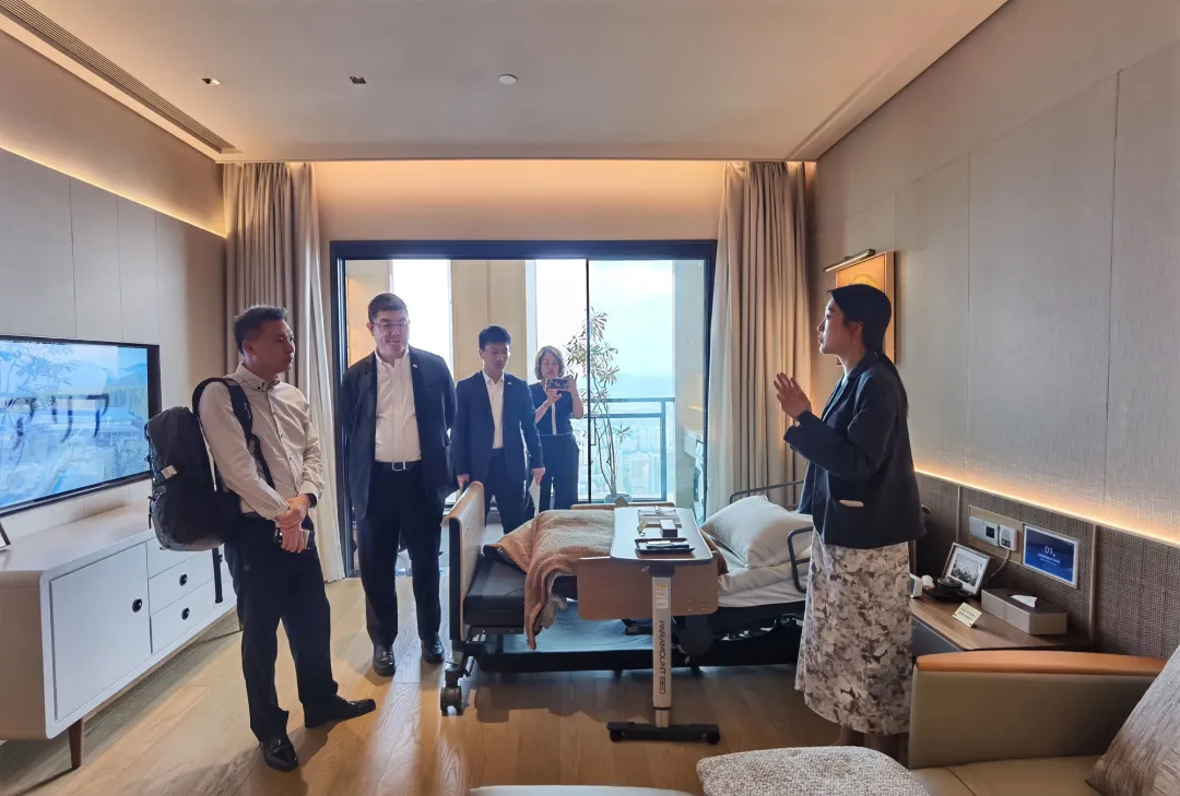 Geng Jingxing, CEO of Greenland Group, visited Tencent headquarters and ...