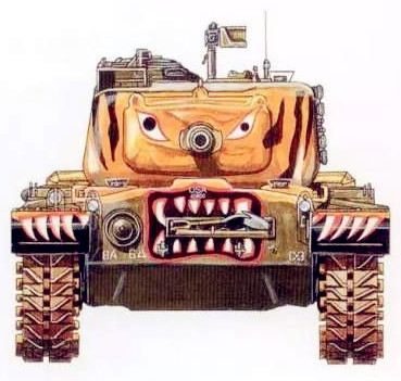 Tiger face tanks on the Korean battlefield-Xiafei, Sherman, Pershing ...