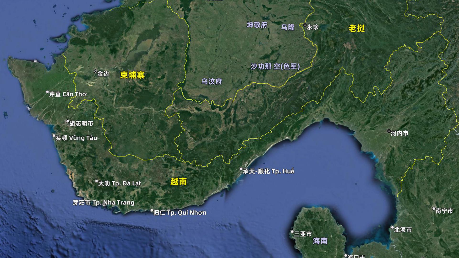 These 4 long and narrow countries, maps are not easy to print, and ...