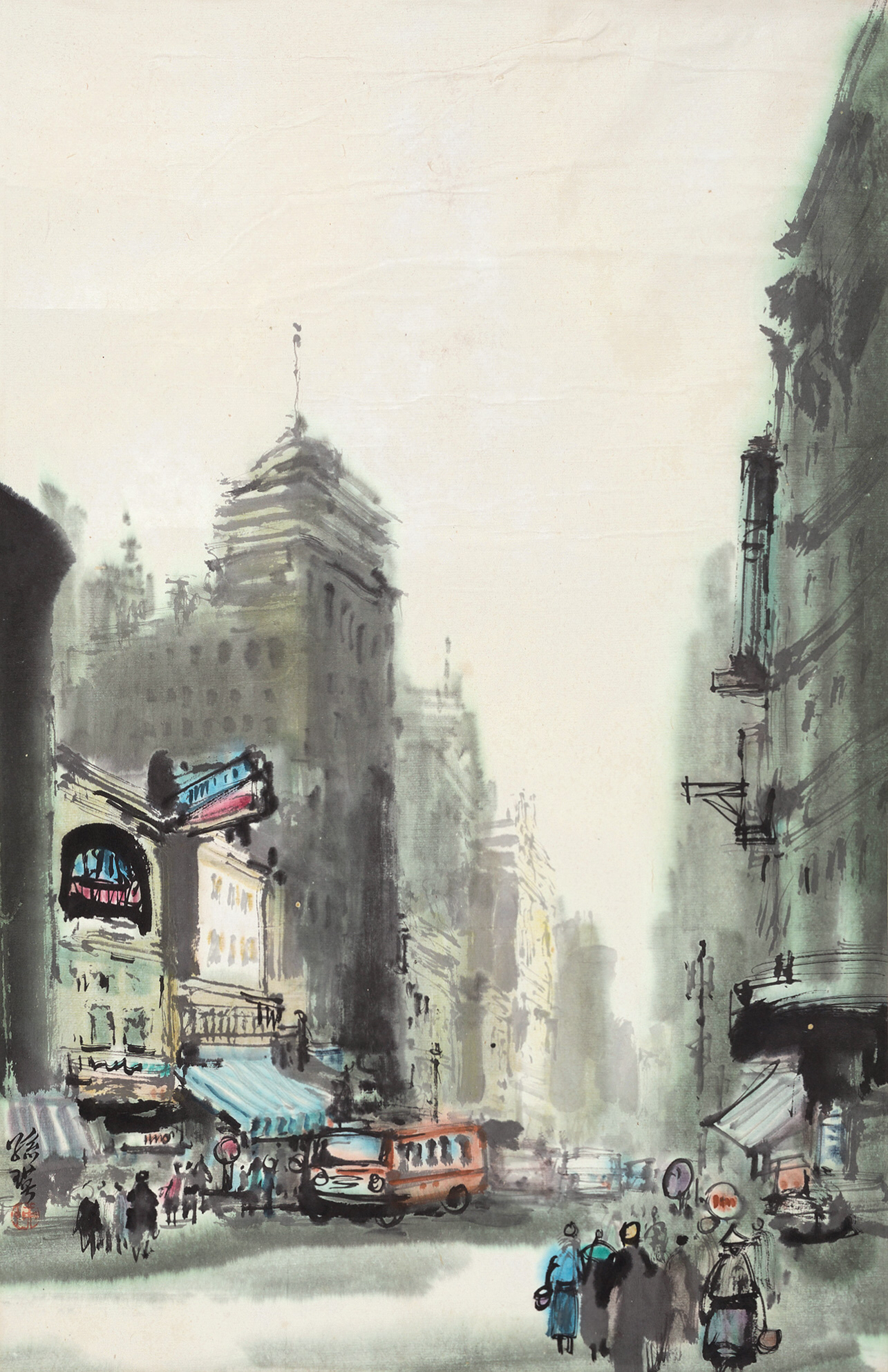 Self-taught, creative, Chinese painting master Sun Dashi's paintings ...