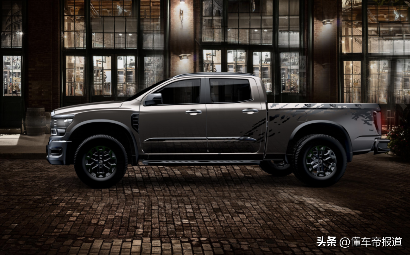 With multi-link rear suspension, the first real shot ZTE G9, competing ...