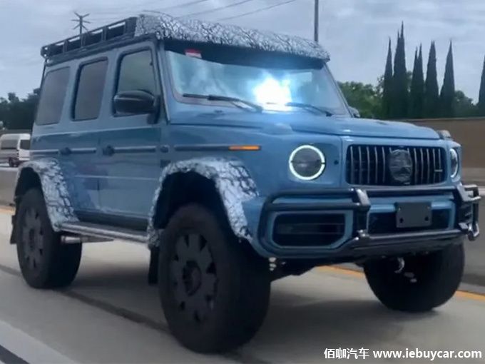New Mercedes G-Class 4x4 Squared latest spy photos with higher ground ...