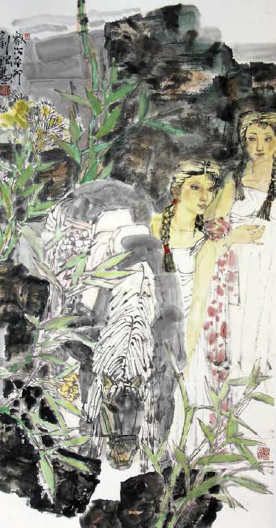 Xu Hao, Li Shian, Liu Gang, Hu Chuanfang, Li Shichun, Five Artists Art ...