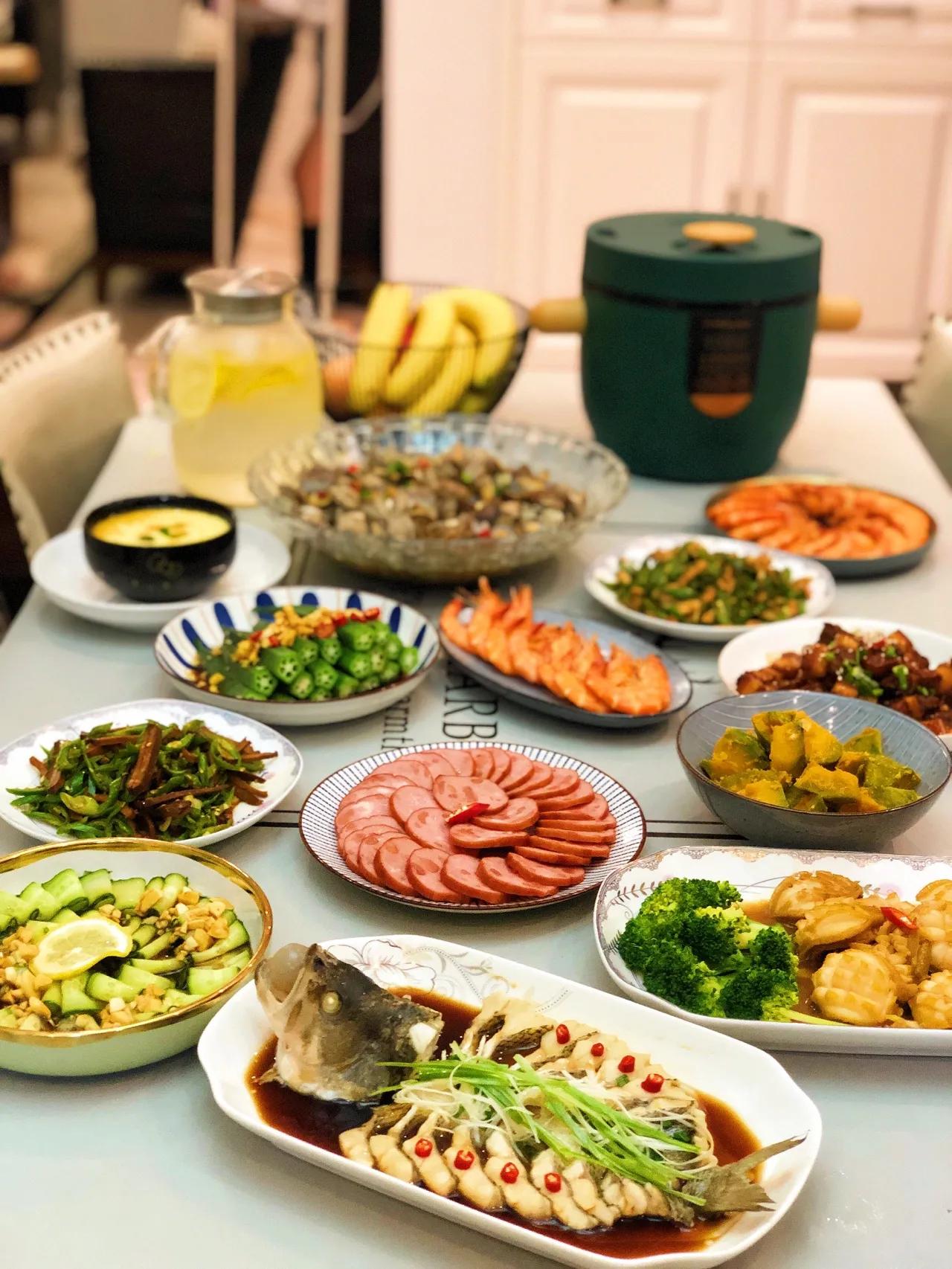 The highest standard of family banquet, exquisite display will do what ...