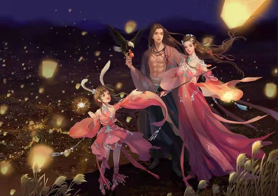 Is "Chang'e Flying to the Moon" unique to Chengtiandao?The appearance ...