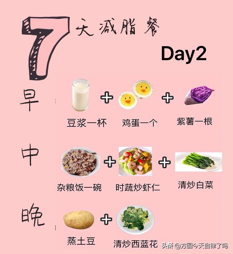 High-efficiency one-week fat-reduction meal recipe with low-calorie ...