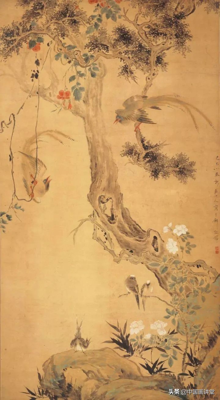 Appreciation of the axis of Tsinghua Rock "Cui Yu He Ming Tu" - iNEWS