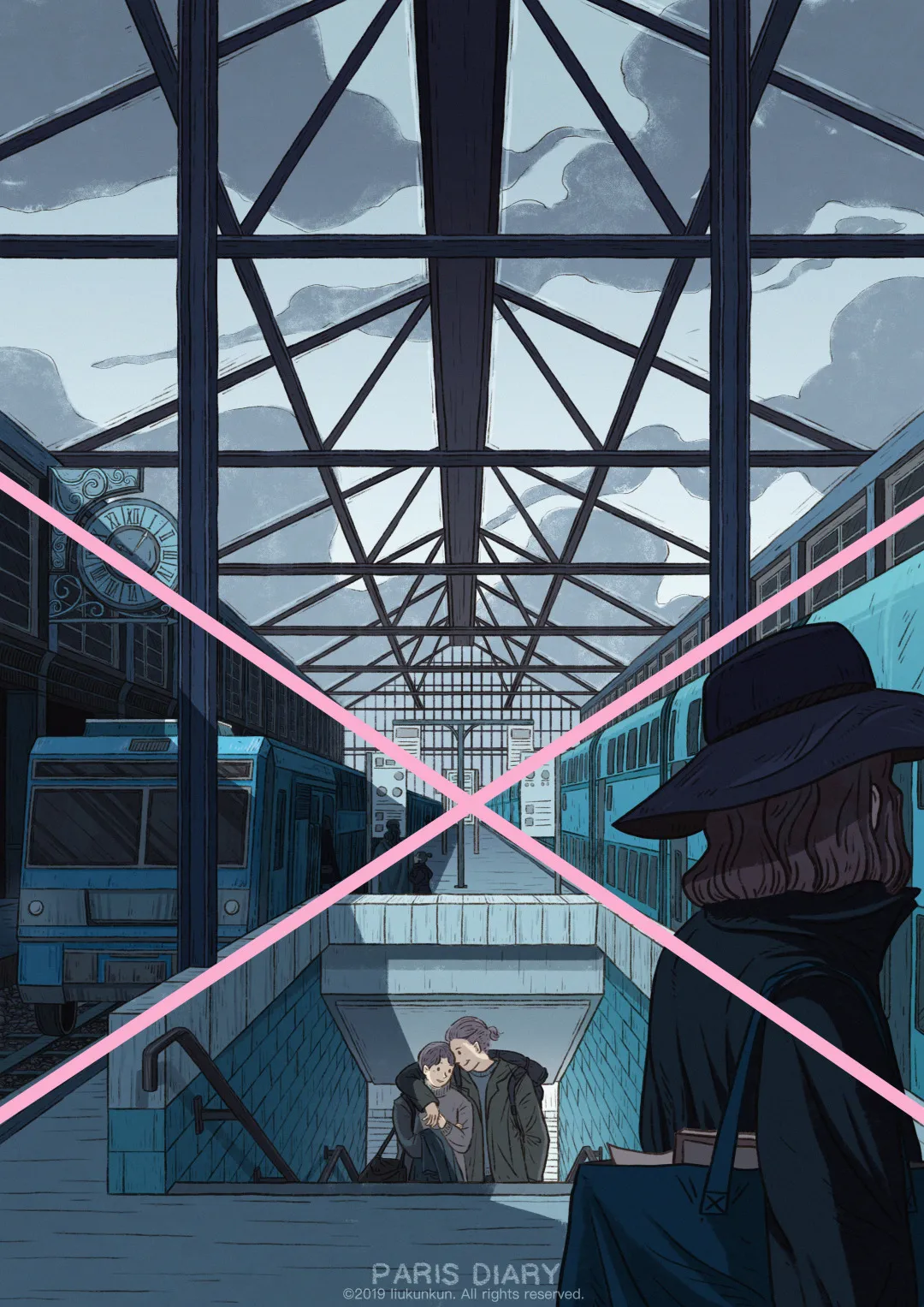 If you want to draw a good illustration, first learn the composition ...