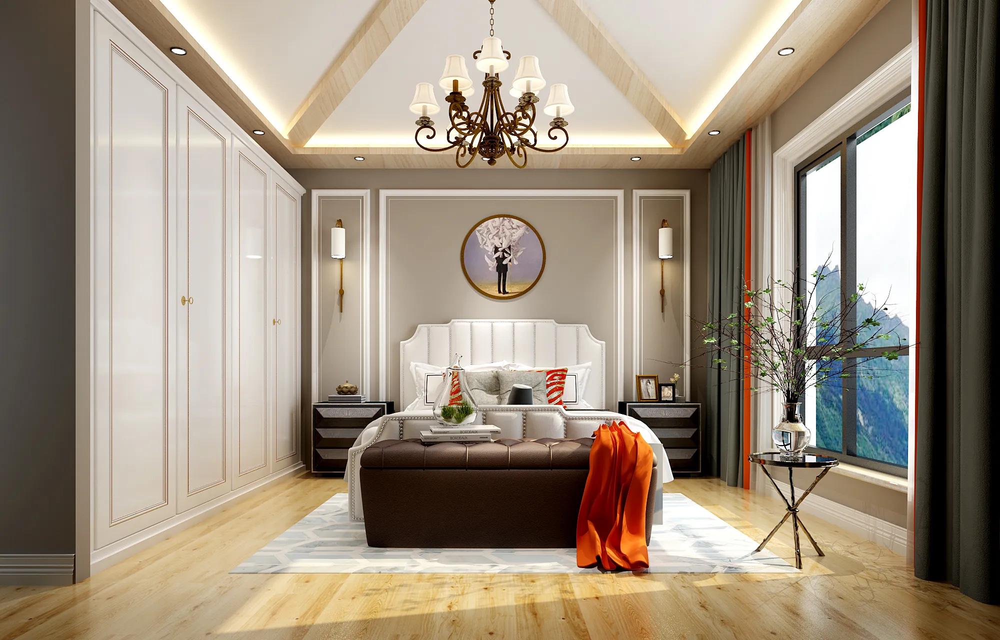 155 square meters modern and light luxury style in the beautiful ...