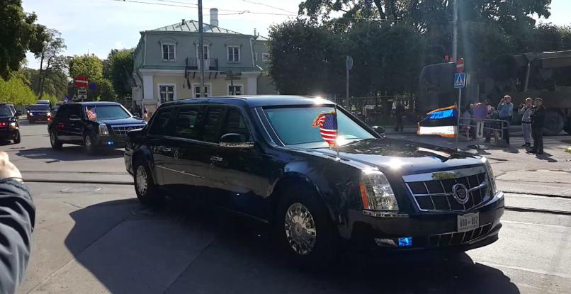 Not only "Army One", 4 top bullet-proof vehicles, all of them are ...