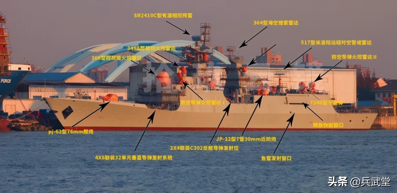 The first domestically produced 054AP is about to be delivered, and the Pakistani side has a ...