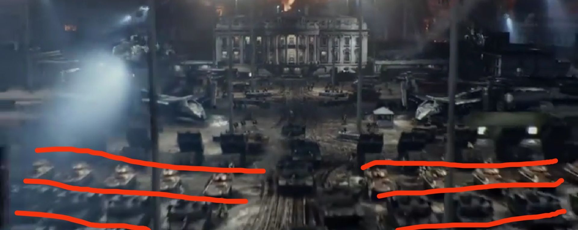 The beginning plot of Resident Evil 6 White House War, everything is ...