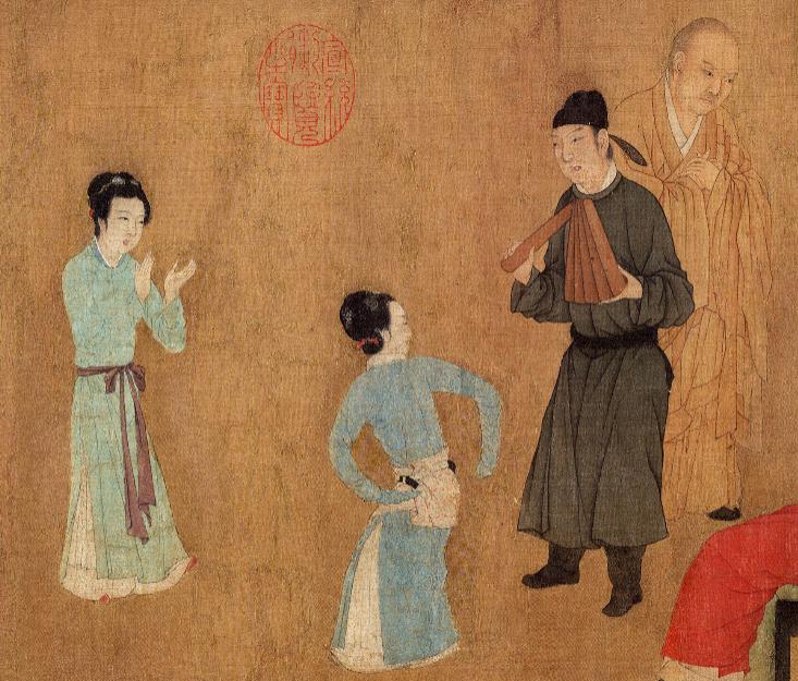 The Night Banquet of Han Xizai by Gu Hongzhong in Five Dynasties and ...