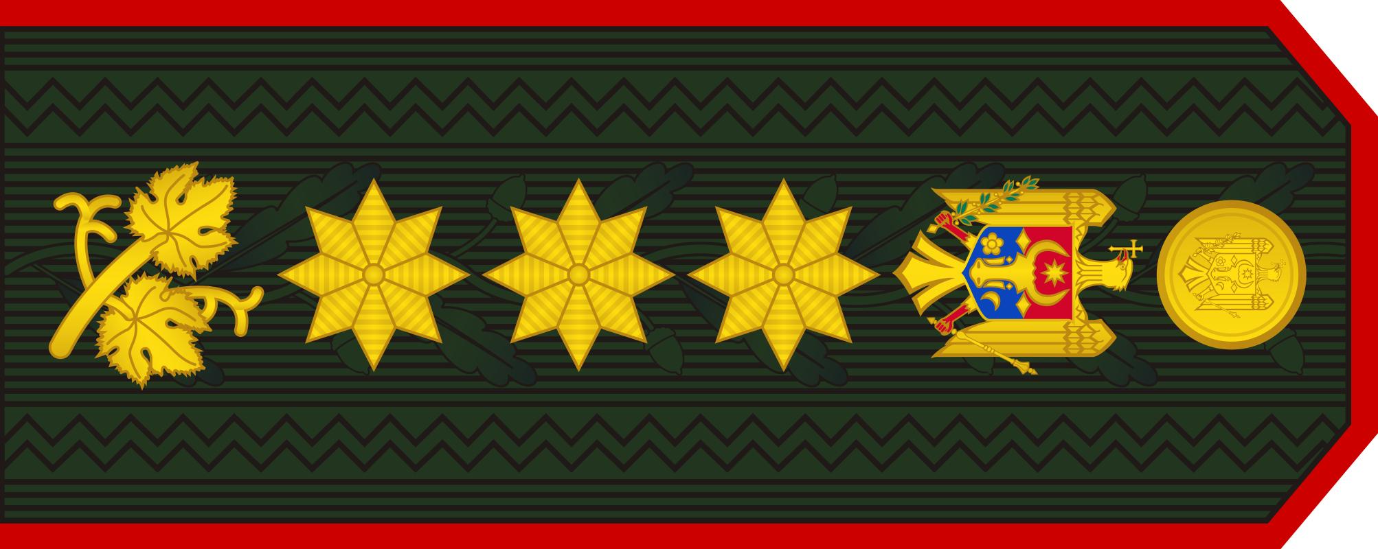 Military rank identification of each country: Moldova - iNEWS