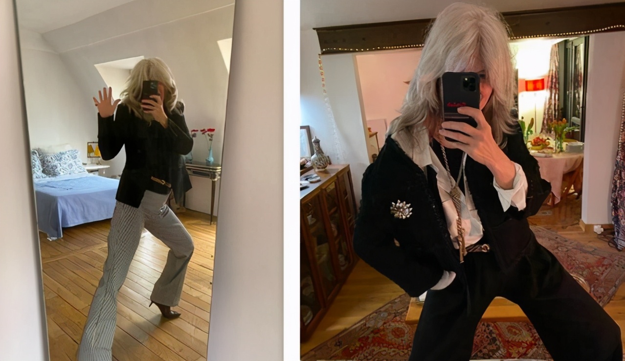 The 61-year-old French grandmother told us: Elegant and funny, fashion ...