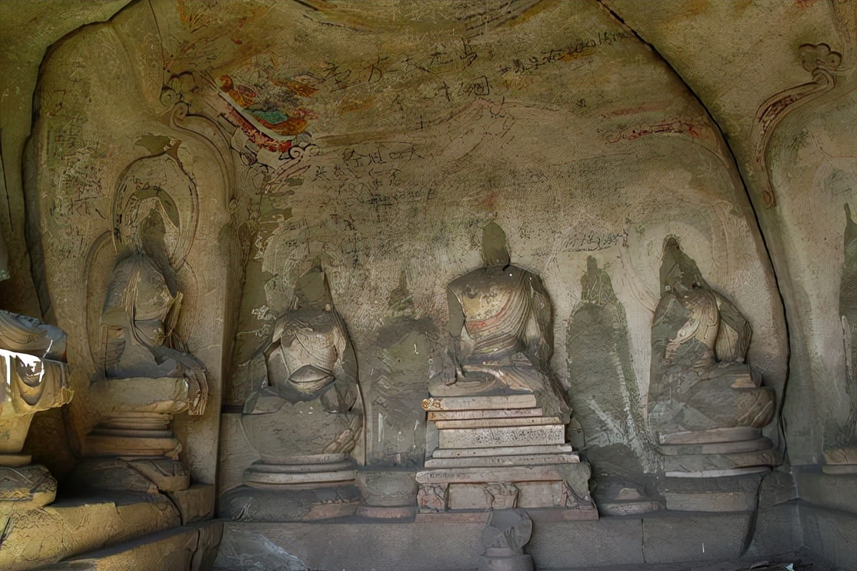In addition to Yungang Grottoes in Shanxi, this grotto is also a ...
