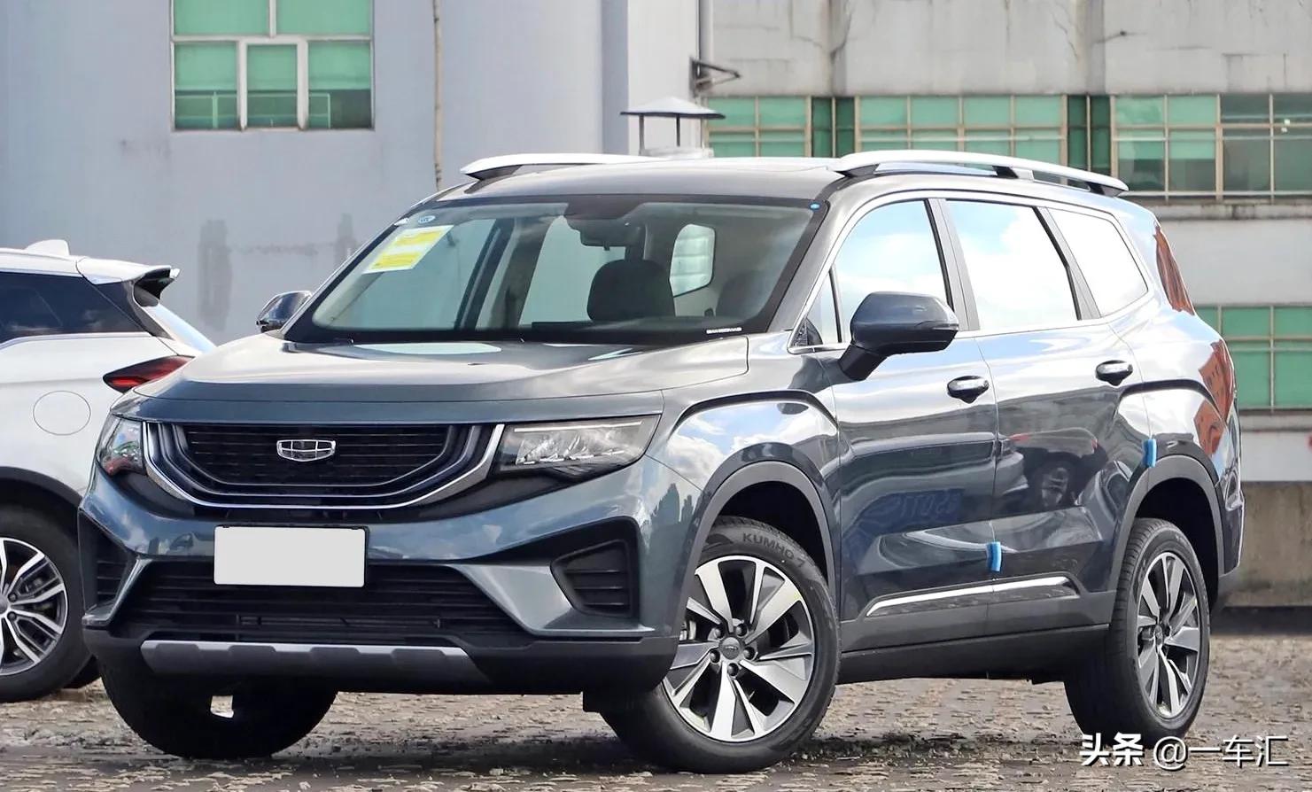 The domestically produced 7-seat medium-sized SUV, Geely Haoyue luxury ...