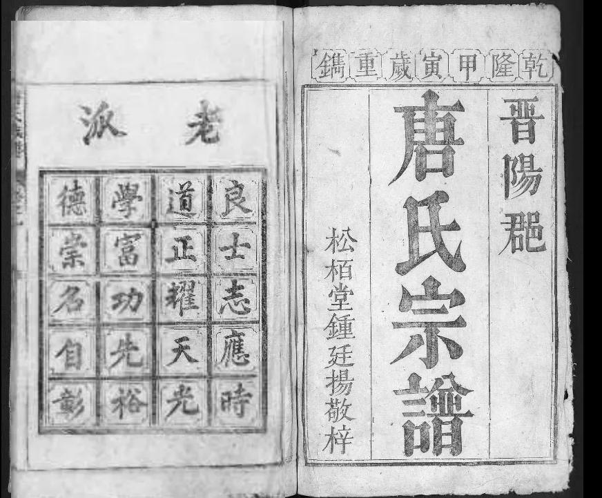 One of the Differentiation and Analysis of the Origin of the Tang ...