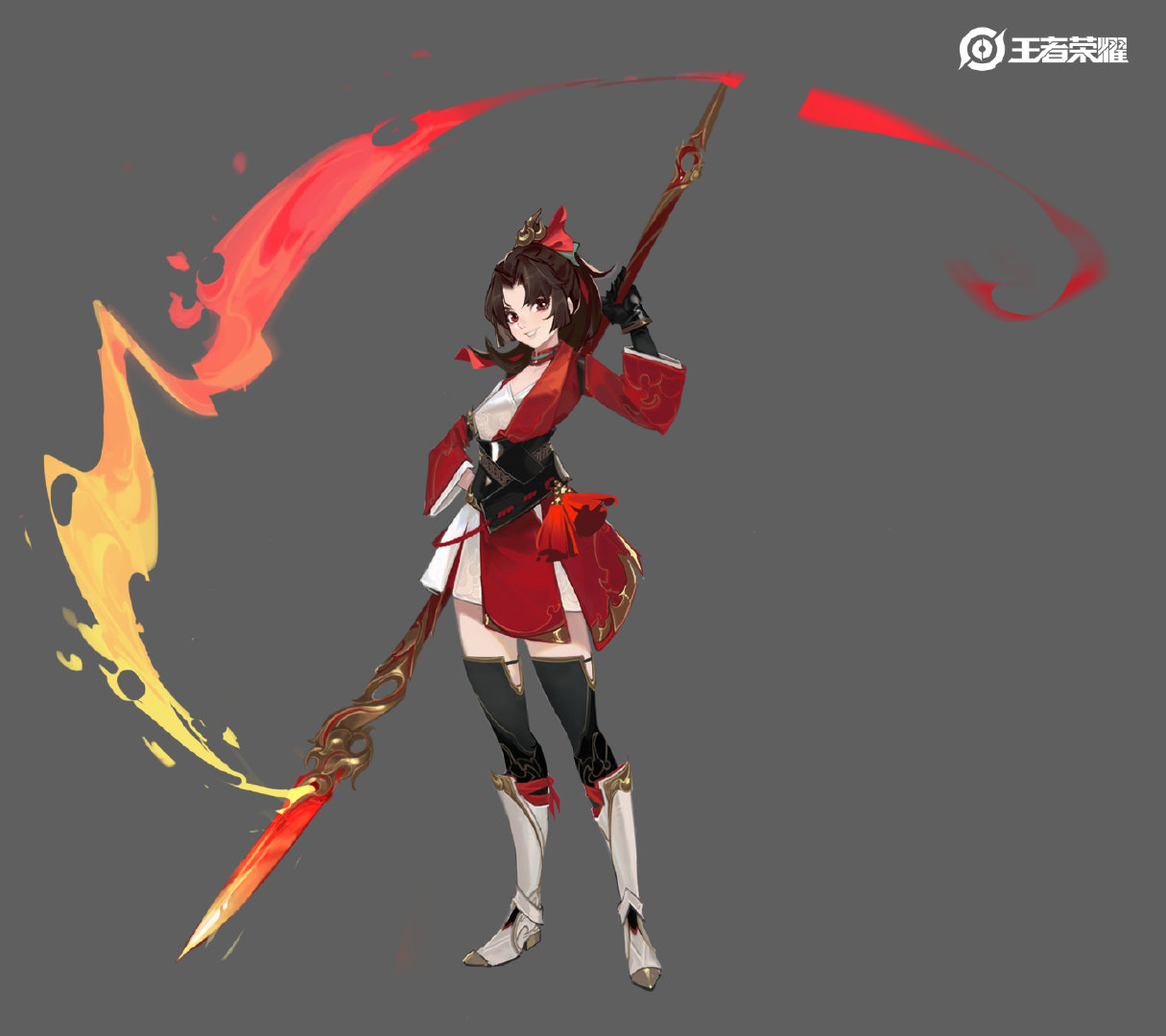 King of Glory: The heart of the ignited prairie—Yun Ying, armed with a ...