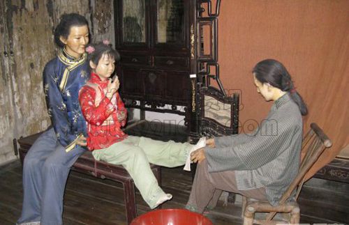 Foot binding may just be a different method. It was forced in ancient ...