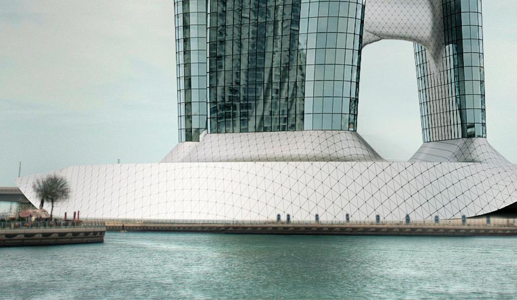 Dubai's new landmark: the rotating "turbine" building, which rotates ...