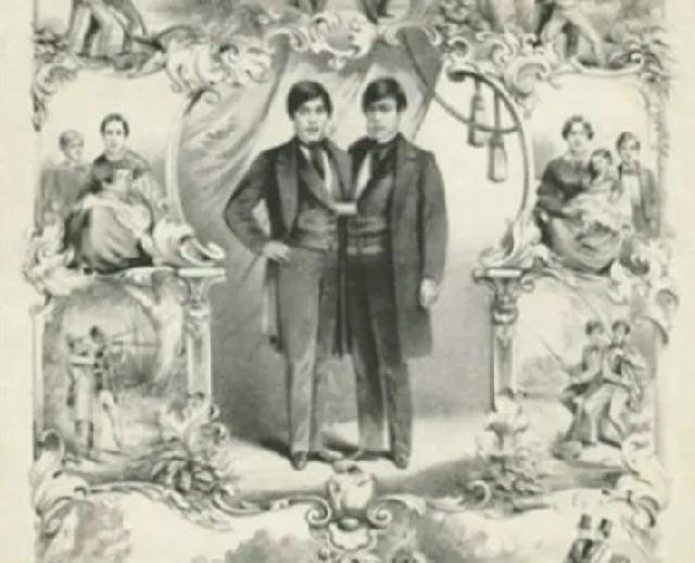 Thai Chinese Siamese brothers were born legendary, became rich, married ...