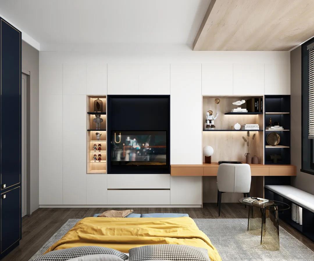 How do high-quality humans sleep?High-class bedroom design, a different ...