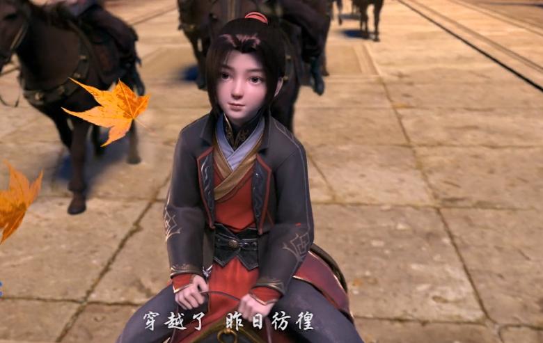Fights Break the Sphere: Xiao Yan's childhood modeling debut, a special ...