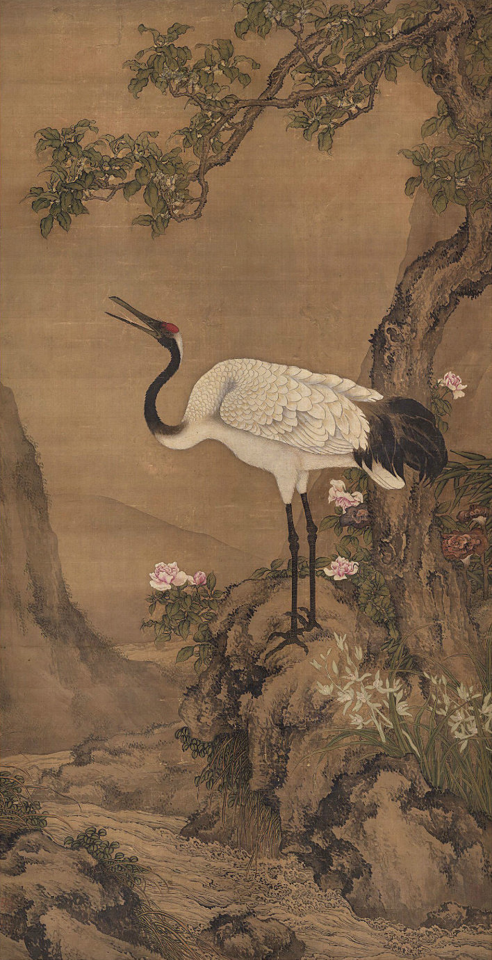 He is known as "the first person to paint cranes in the Qing Dynasty ...