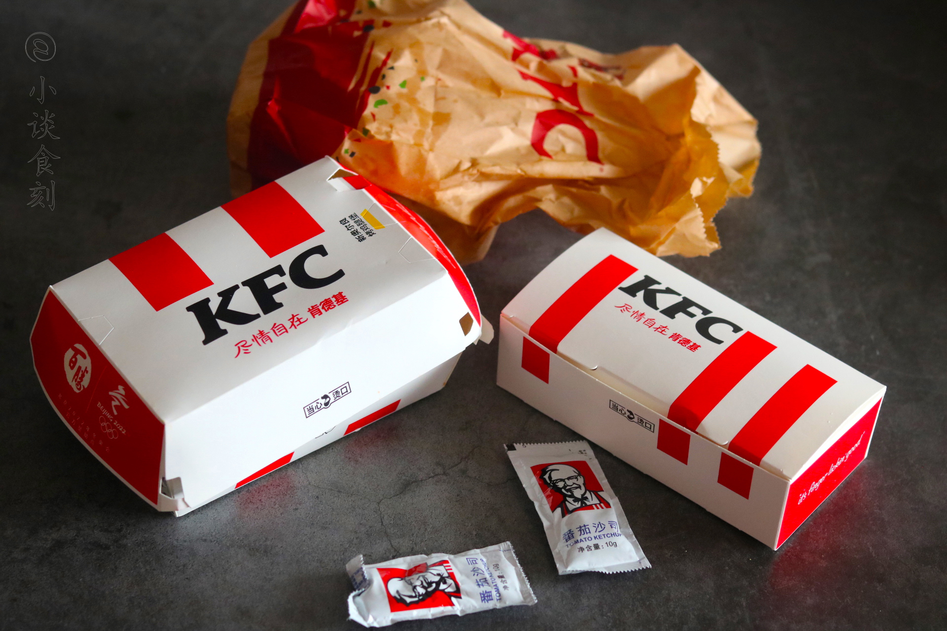 Eat KFC, 4 ways of stacking ketchup, netizens: squeeze it on the plate ...