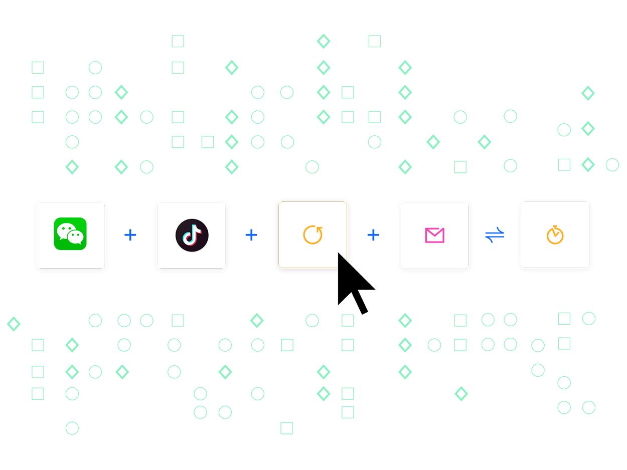Enterprise WeChat does not require code to integrate into CRM, OA, ERP, forms, MySQL databases ...