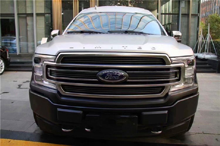The new Ford F150 Brave, off-road commercial vehicle showroom car - iNEWS