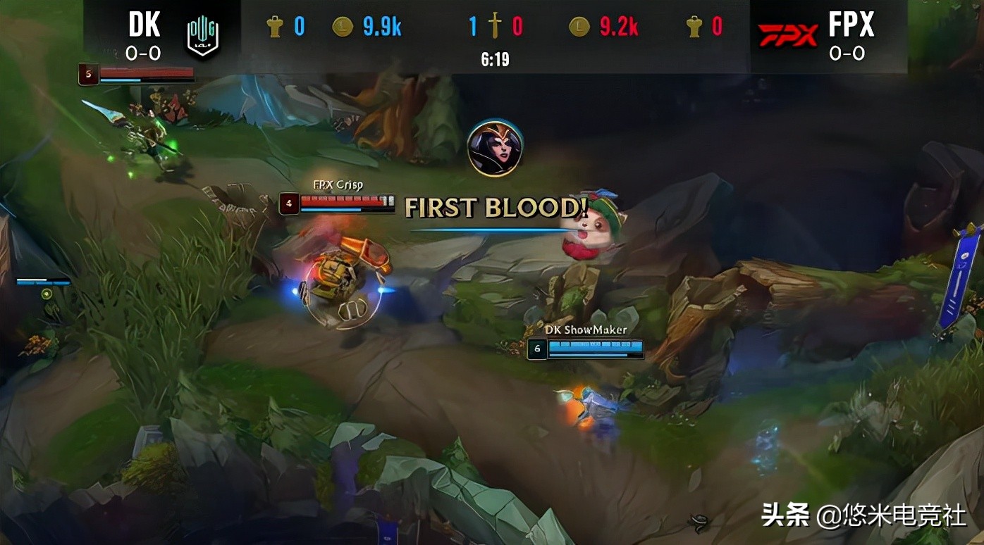 The FPX debut was broken by DK!Khan beats his old club with a gun, Doinb is suppressed by Xu Xiu ...