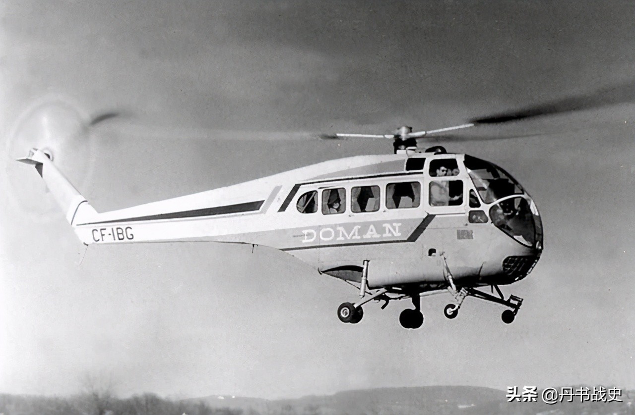 The Doman LZ-5 helicopter, which once competed with Sikorsky, has novel ...