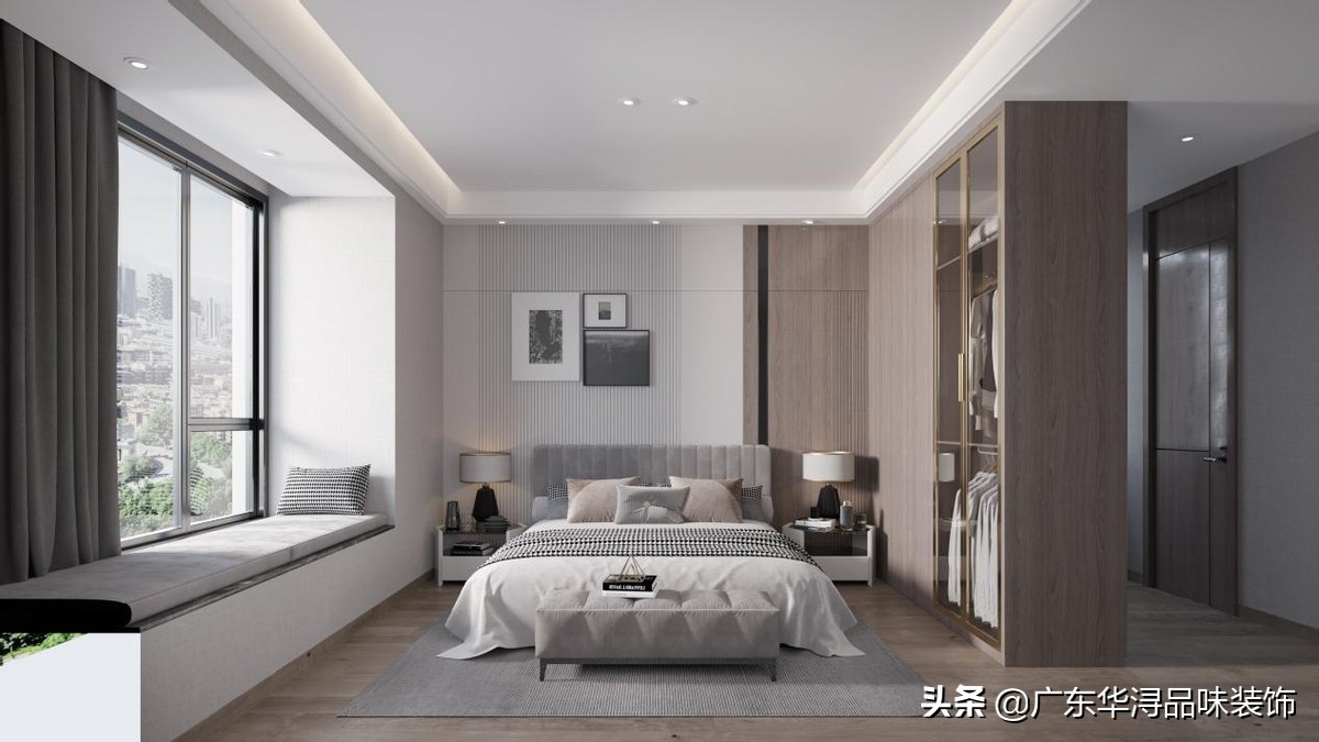 A unique space of 225 square meters modern apartment with light luxury ...