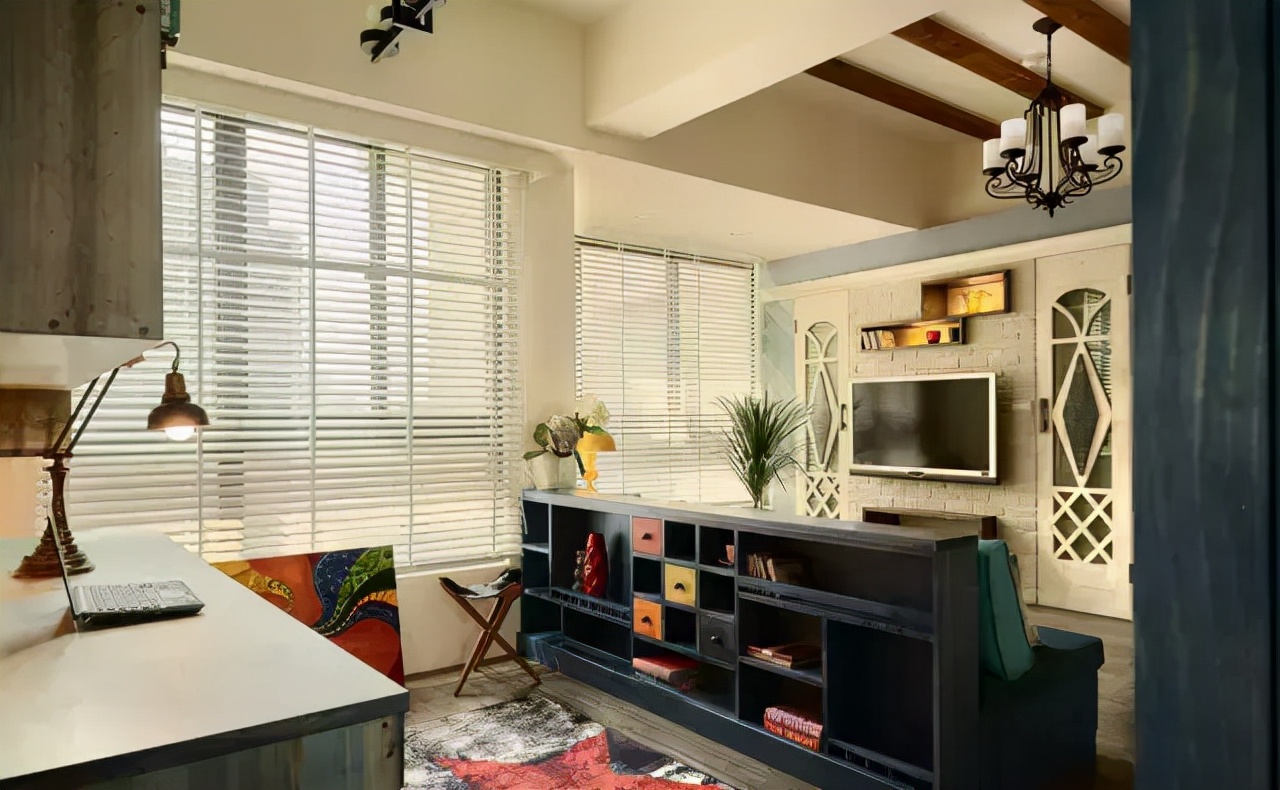 The 86-square-meter two-bedroom apartment is very beautiful. This is ...