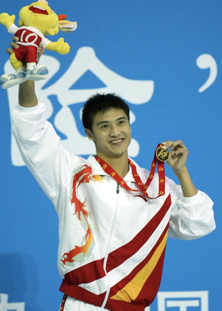 Tian Liang was asked if the divers could swim, and the deity responded ...