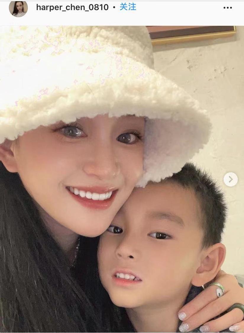 Chen Yulin suddenly revealed that he has a son!The photo is close and attractive - iNEWS
