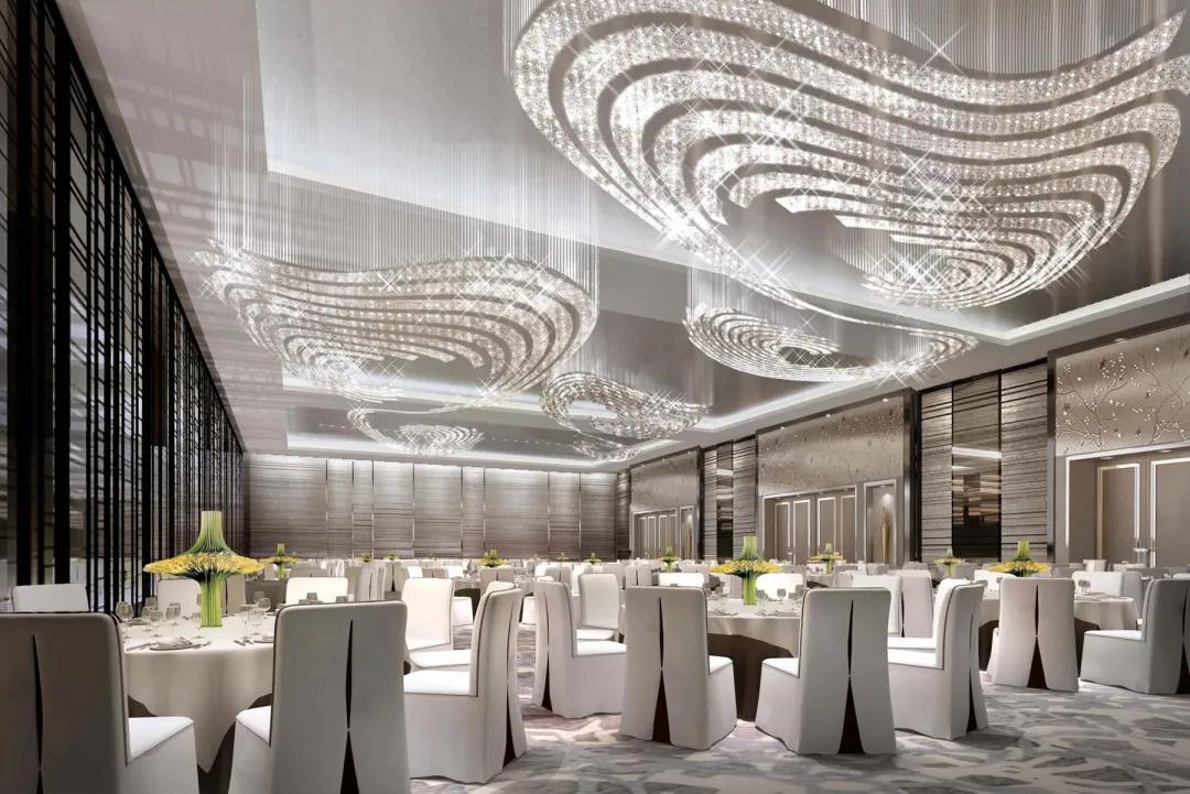 What are the design points of the hotel banquet hall? - iNEWS