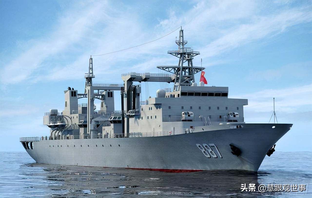 Appreciation of the majestic appearance of the Chinese fleet near the ...