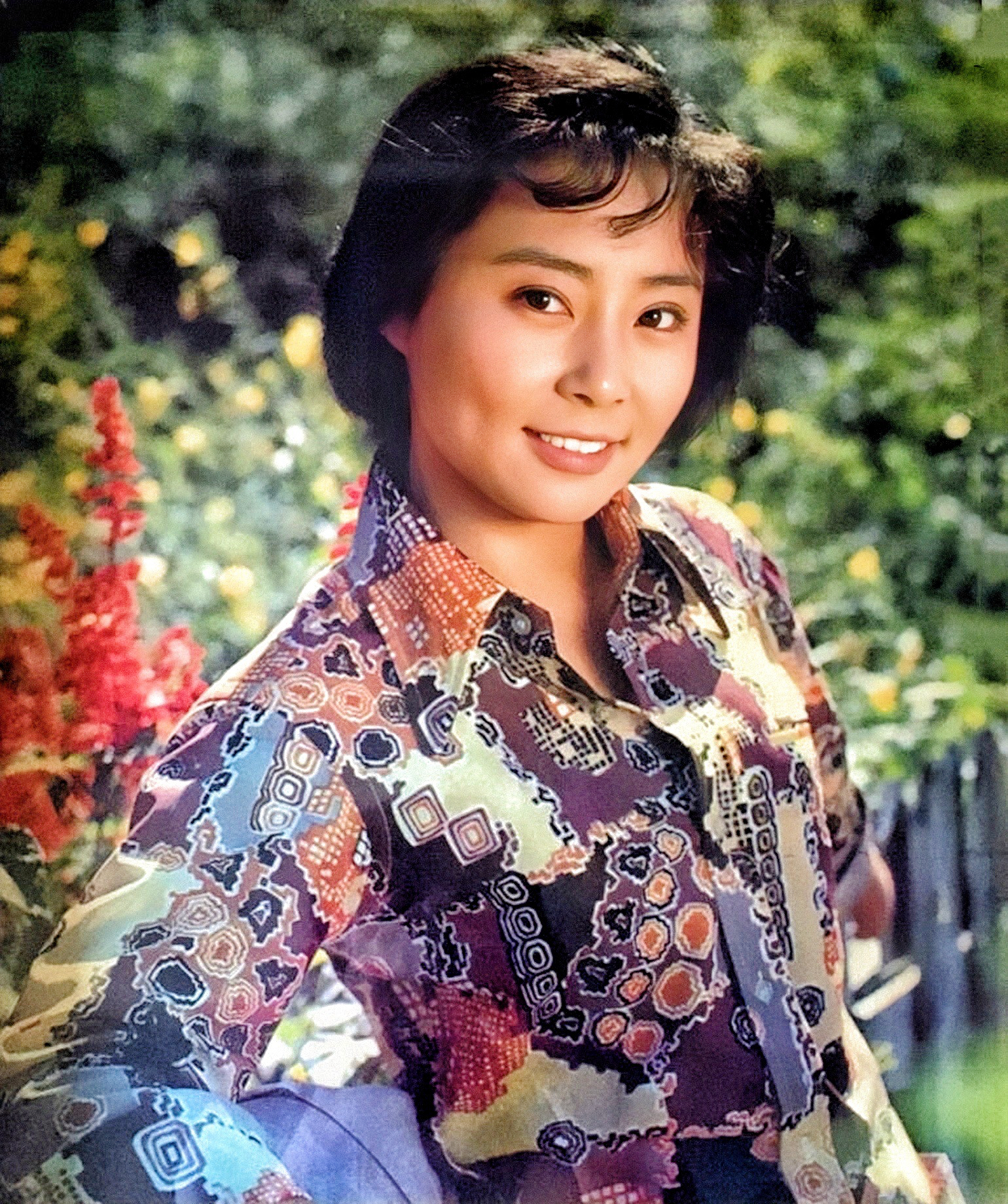 Remember Tian Li, the beautiful female doctor in "Long"?Smile like a ...