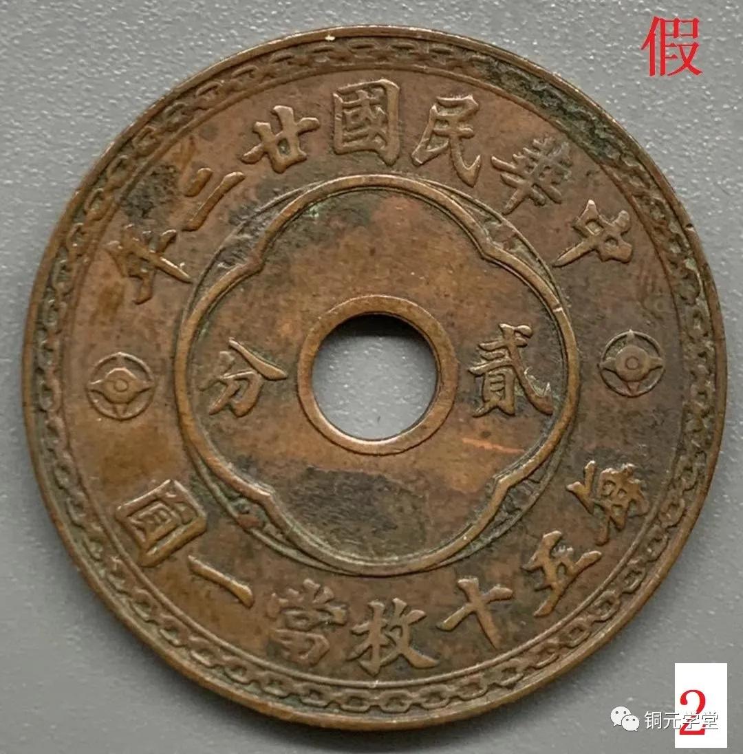 These counterfeit coins have broken through the patina and sideways - iNEWS