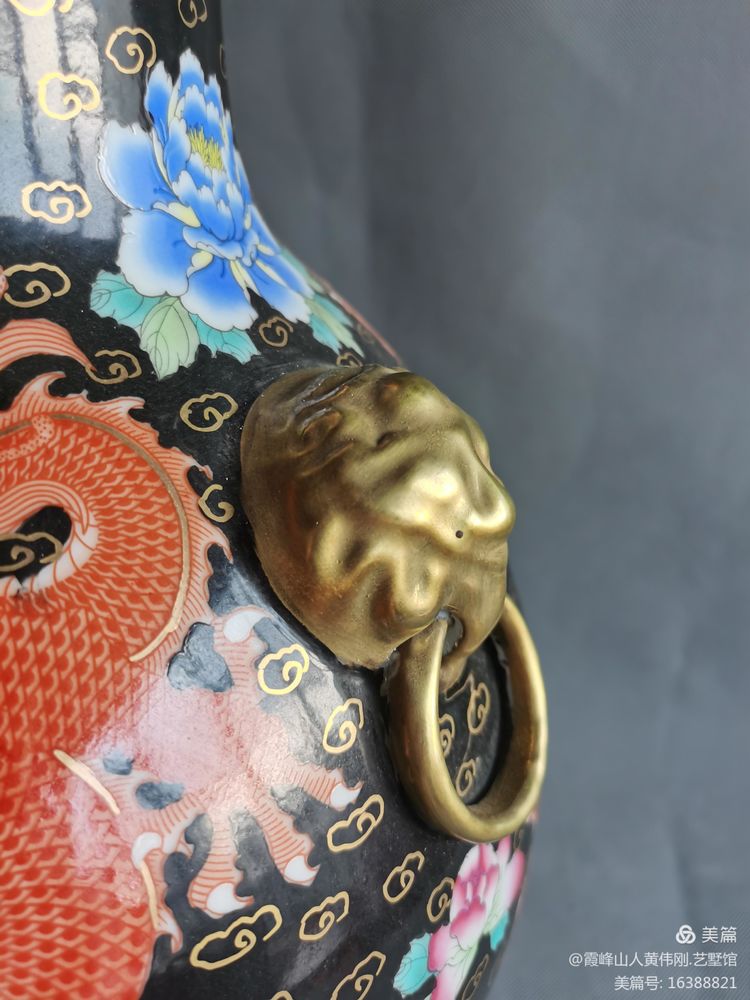 Scientifically detected the first modern double-fu bottle with a black ...