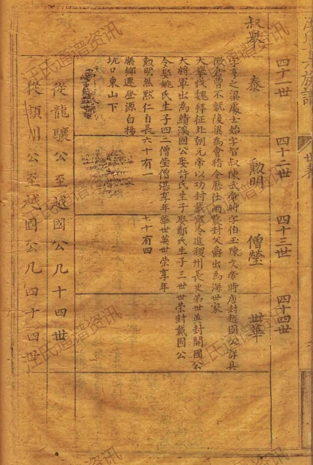[Lingshanyuan Wang's 16th Genealogy] Long Xiang is the fourth in the ...